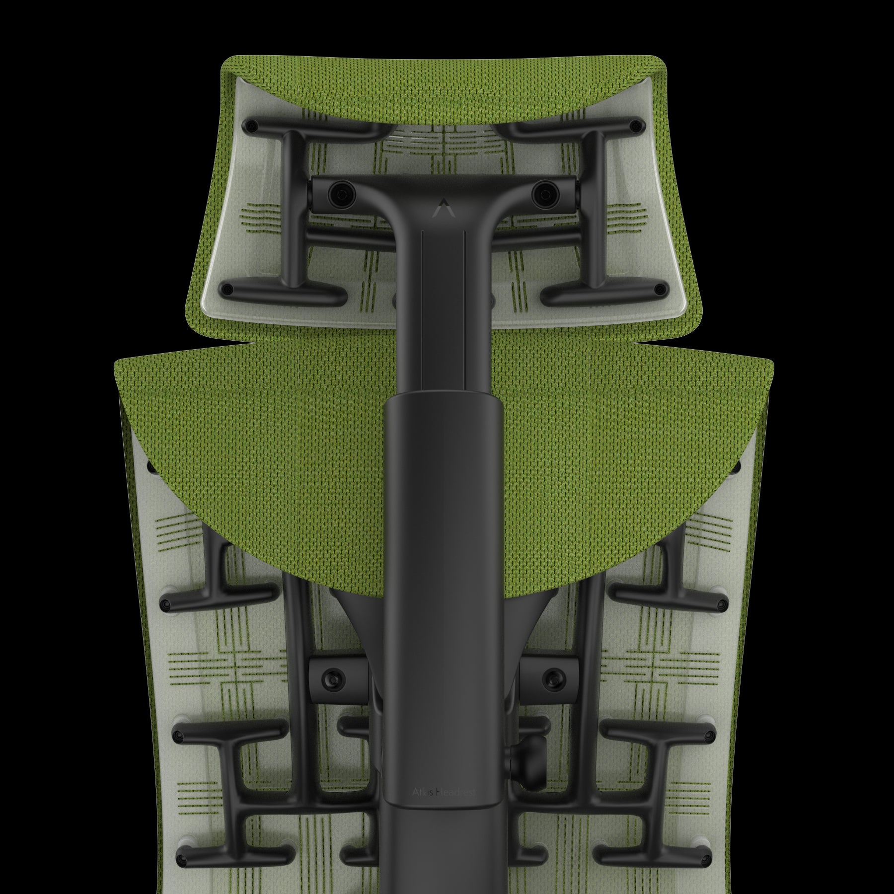 Headrest for Embody Chair - Rhythm Fabric – Atlas Headrest